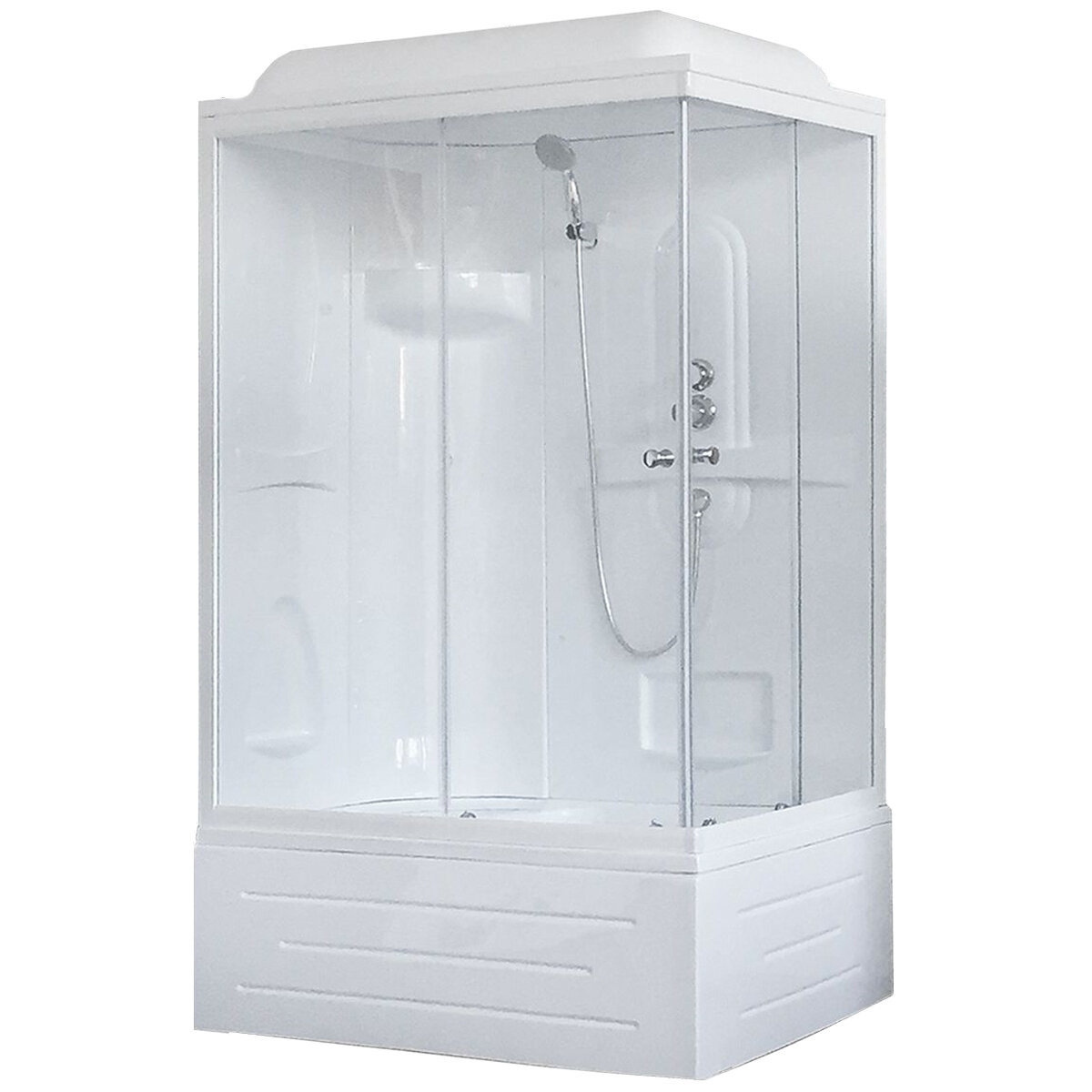 Душевая кабина Royal Bath 8100BP1-T L прозрачное