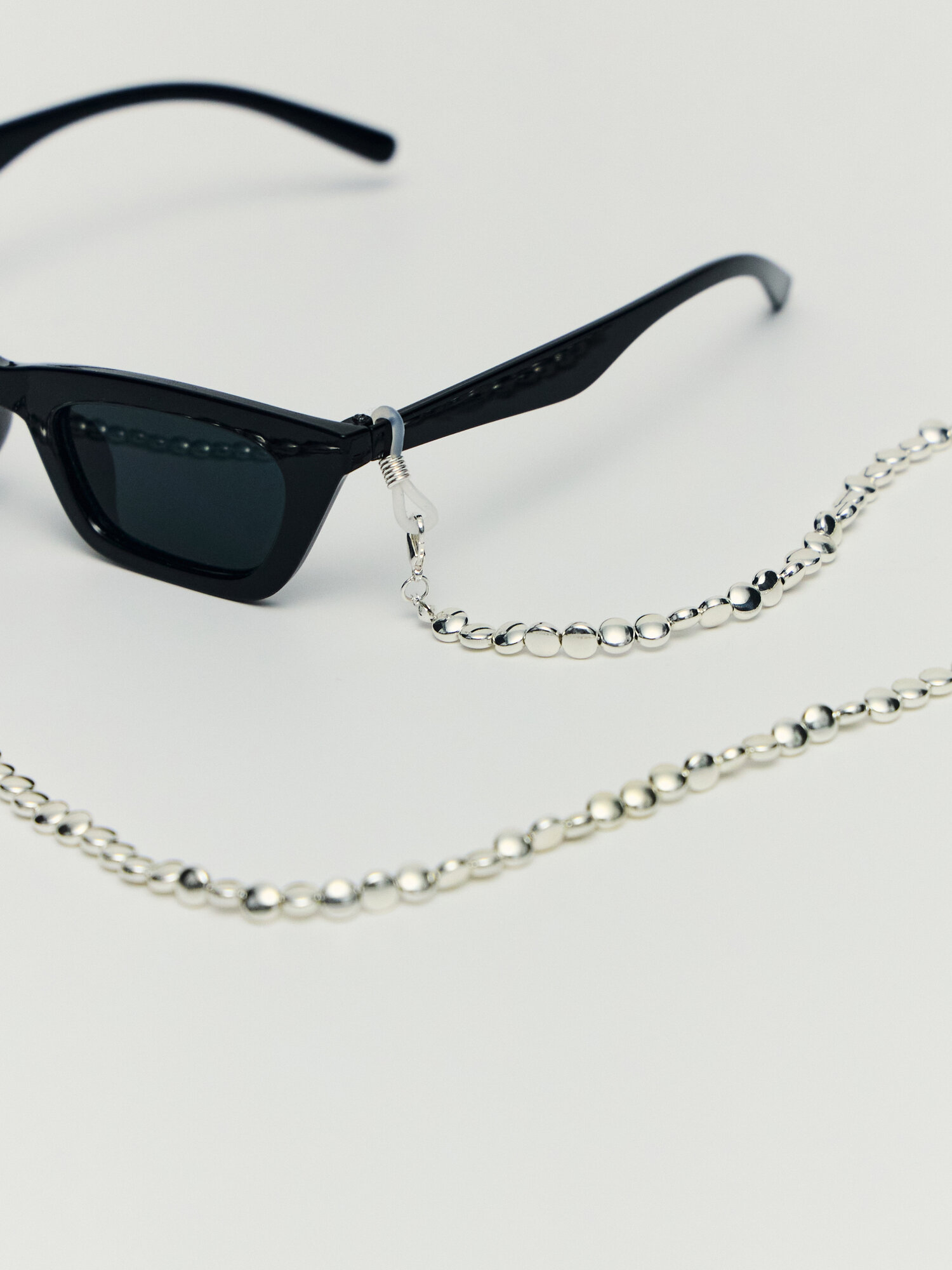 Zarina цепочка для очков женская, цвет серебро, размер один размер, ZR2603061312-7