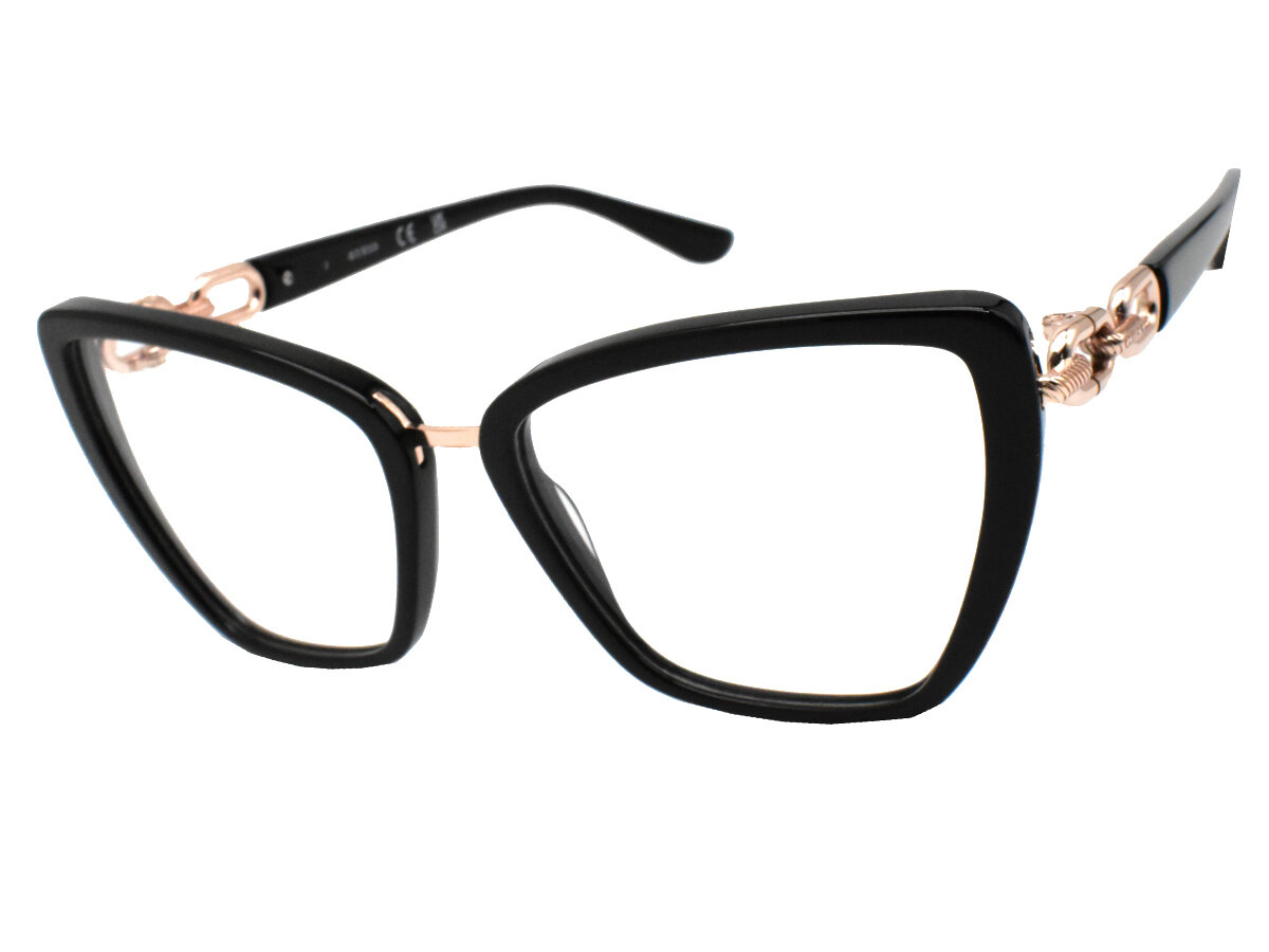 Оправа для очков Guess GU 50180 020 пол Женский форма оправы Кошачий глаз цвет оправы Чёрный