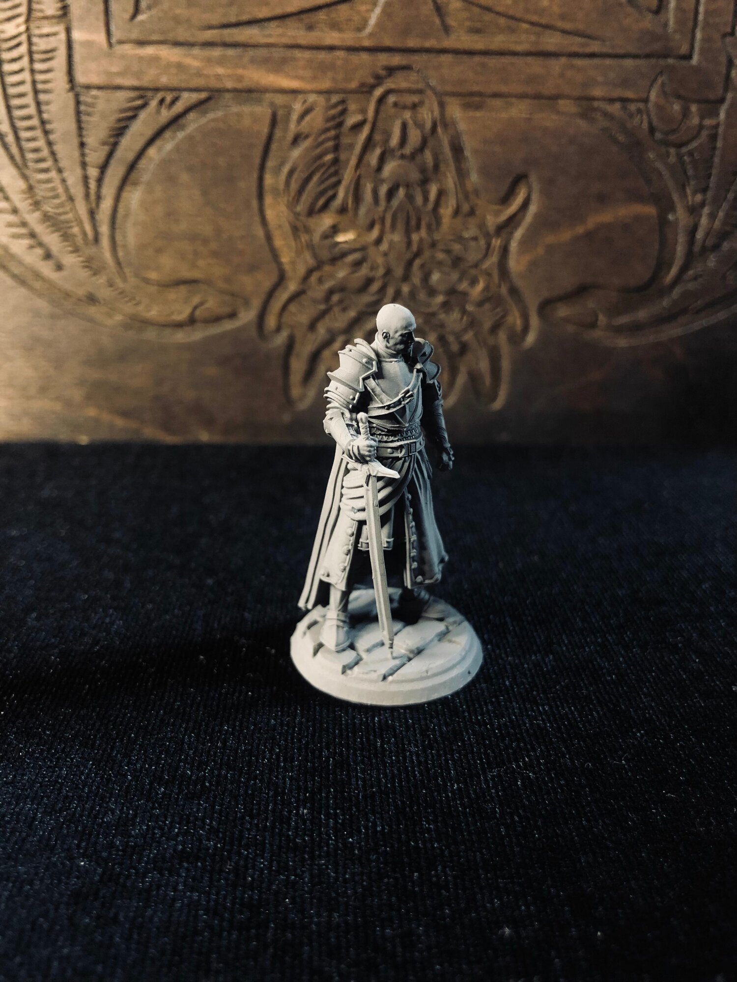 Рыцарь, паладин, инквизитор - Миниатюра для настольных игр DnD, ДнД, Dungeons & Dragons, Pathfinder.