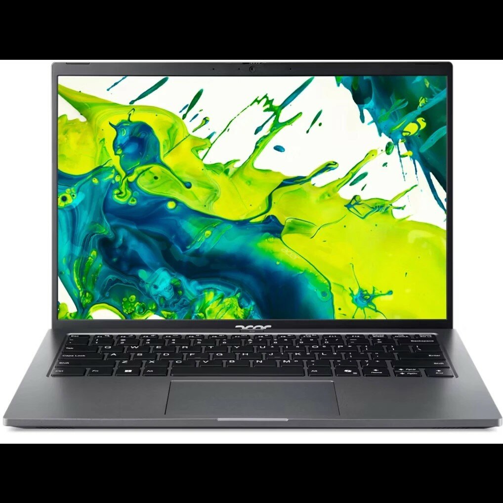 Ноутбук Acer Aspire AG14-71M-59G4, 14", Intel Core Ultra 5, SSD 512ГБ, IPS, серый