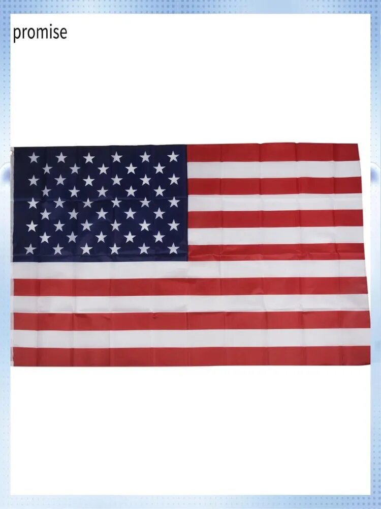 Рекламный американский флаг США - 150 x 90 см (100% соответствует изображению)