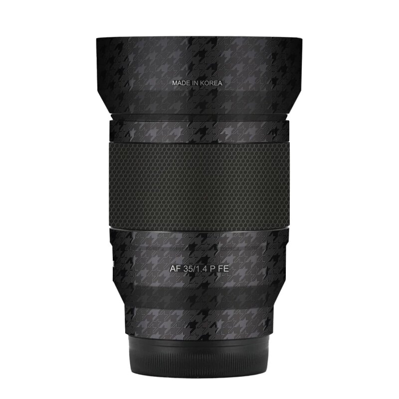Черный птичий глаз для защиты объектива Sigma AF35F1.4 P III с 3M клеем