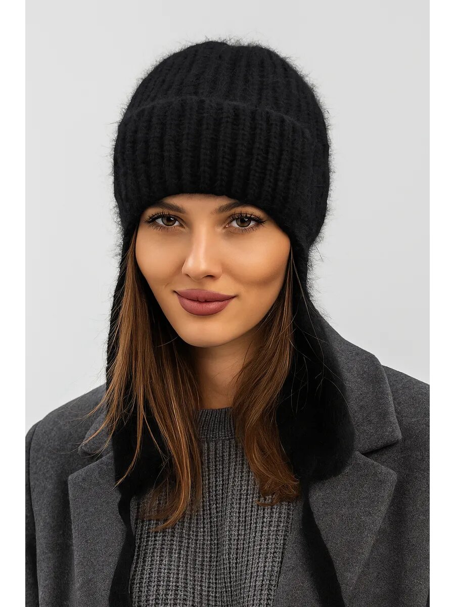 Шапка-ушанка тренд осень зима 2025-2026 для женщин