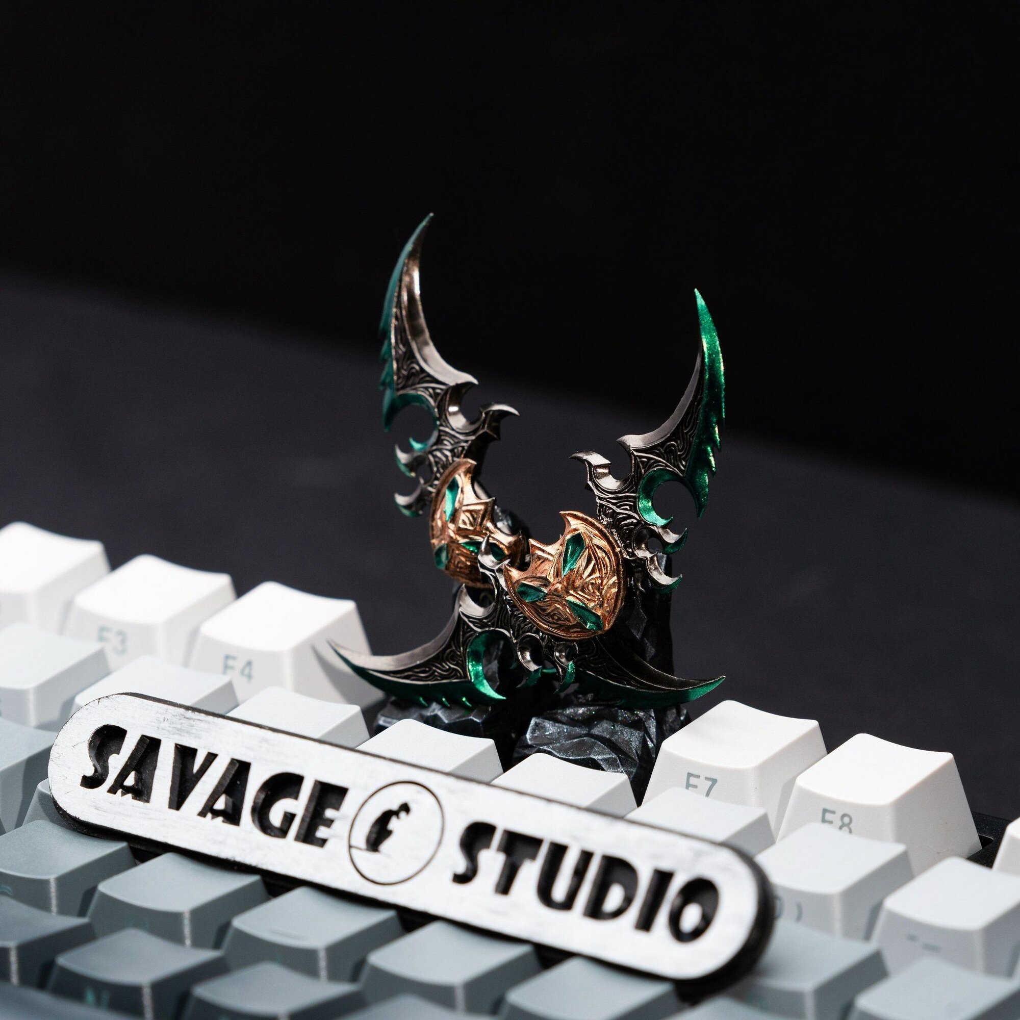 Кейкапы для механической клавиатуры -2 клавиши, смола, ручная работа World of Warcraft Artisan WOW Keycap Esc смола, клей