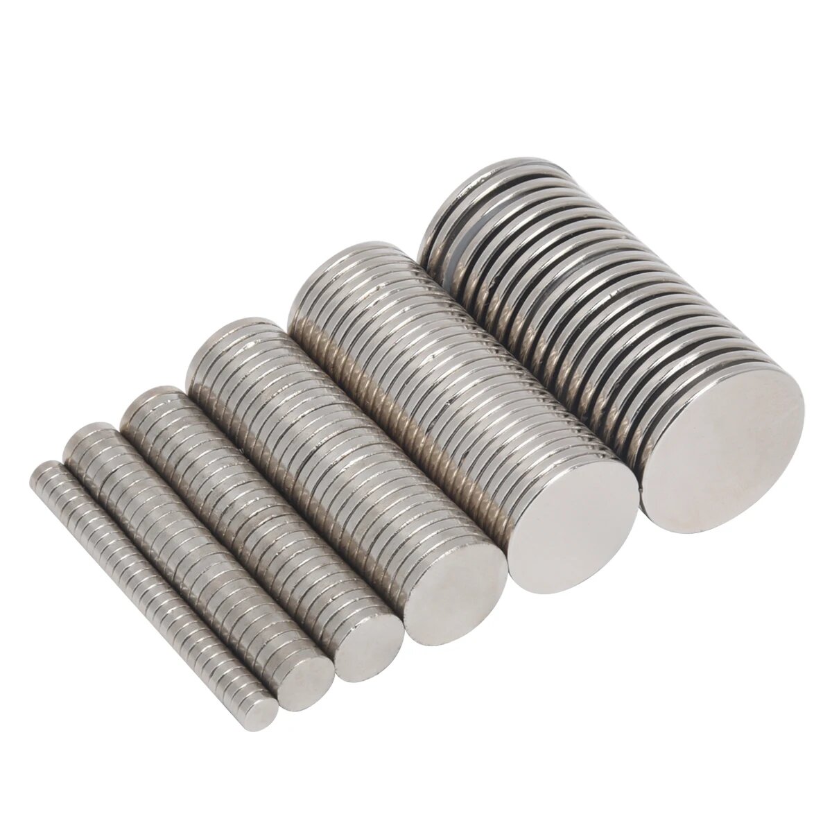Неодимовые магниты круглой формы 15pcs, 6x2mm