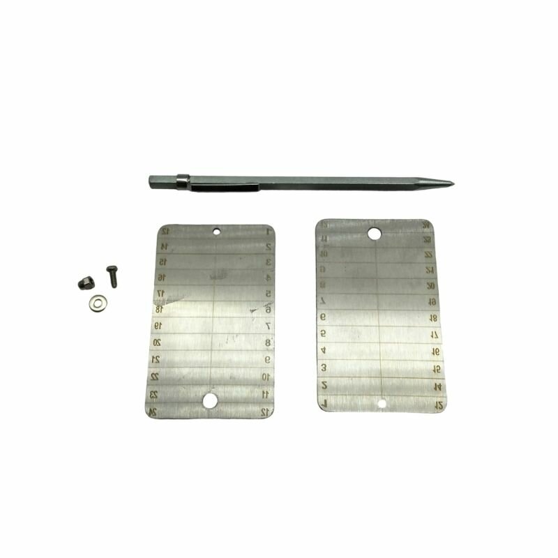 Титановая зашифрованная мнемоническая доска для хранения слов Bitcoin Seed Board-1 комплект