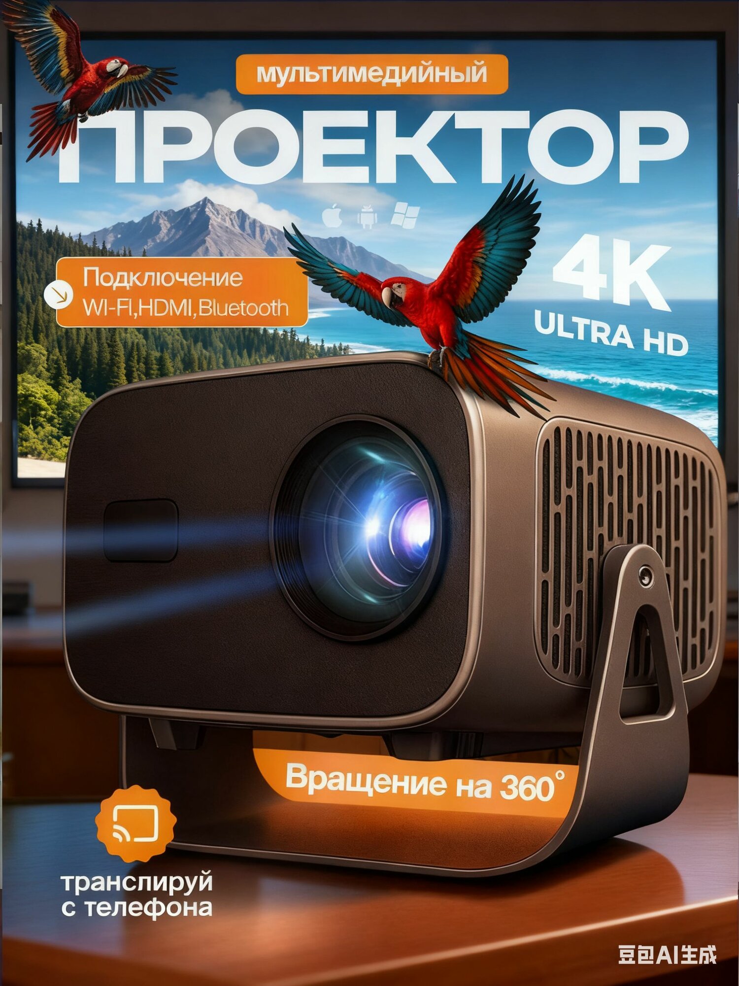 Проектор для фильмов