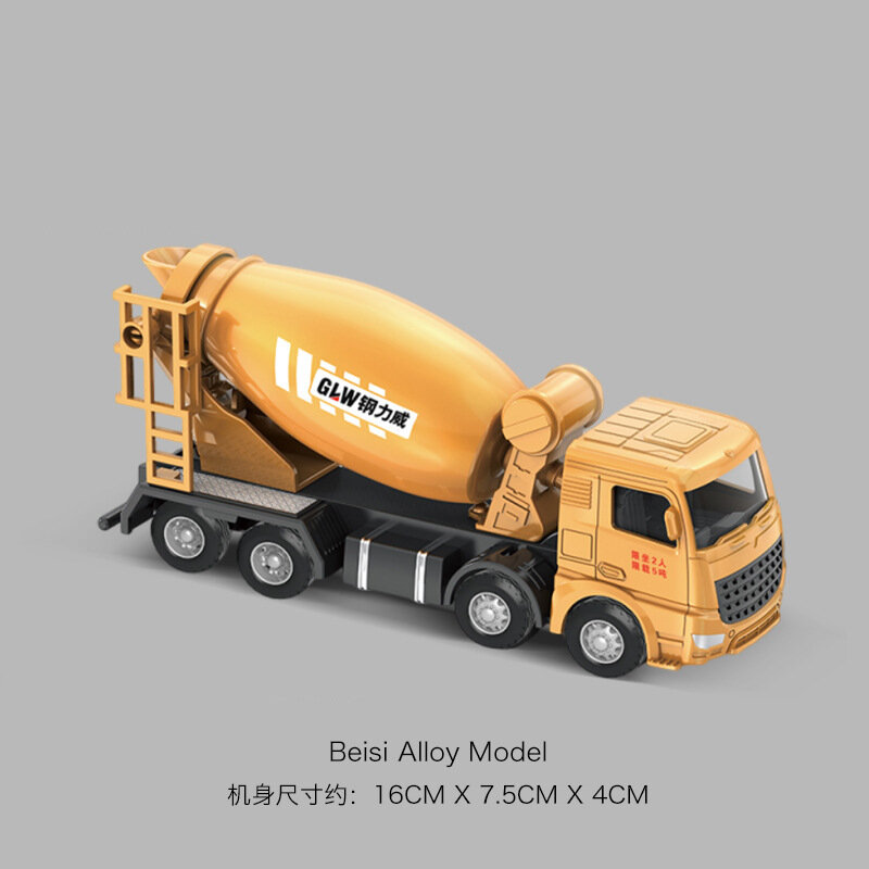 Игрушечный погрузчик из сплава, машинка-грузовик, детский погрузчик, модель инженерной техники для мальчика.