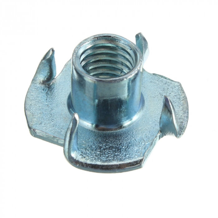 Гайка врезная М10 (100шт) оцинкованная DIN 1624
