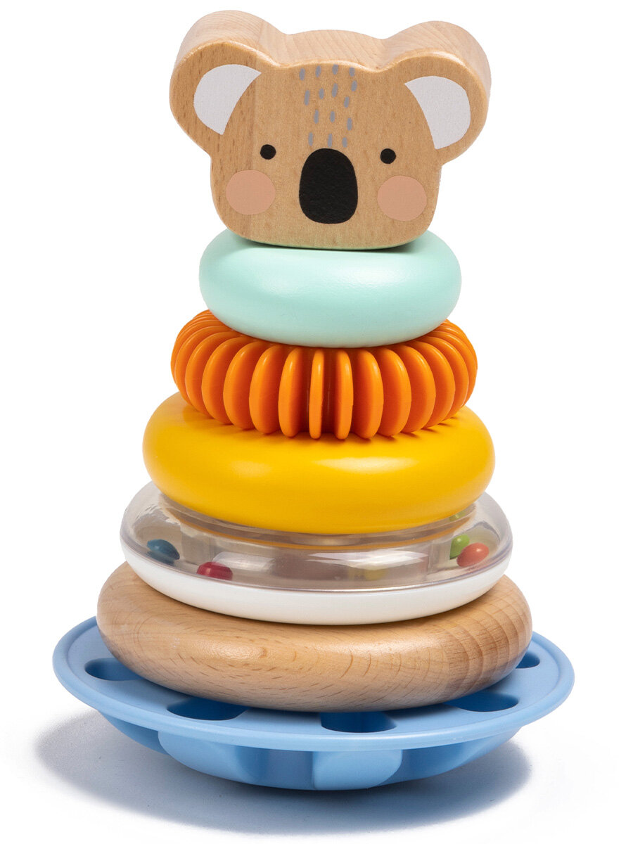 Развивающая игрушка EurekaKids "Первые друзья Пирамида Коала", для детей от 1 года