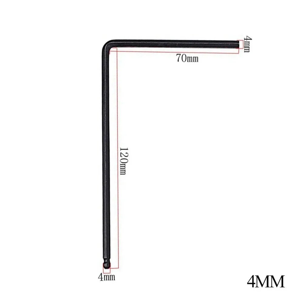 Регулировочный ключ для анкерного стержня Martin из углеродистой стали 4MM