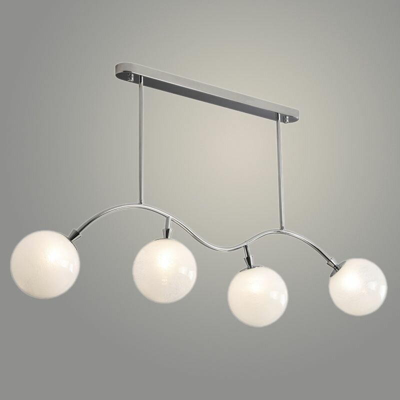 Люстра подвесная росток TGXD86051-1000/4 4x5W G9 d1000 h600 цвет хром