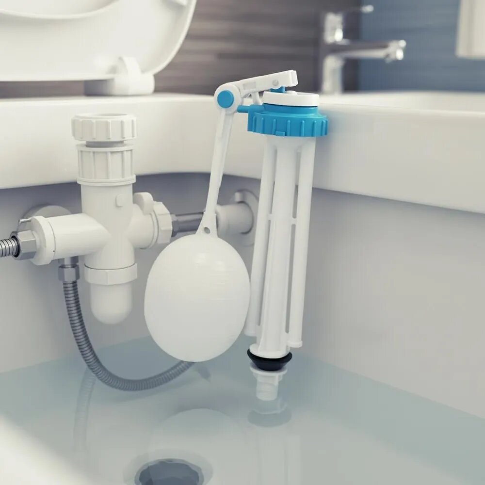 Универсальный эффективный поплавок замена регулируемый наполнительный клапан для унитаза, аксессуар для ванной