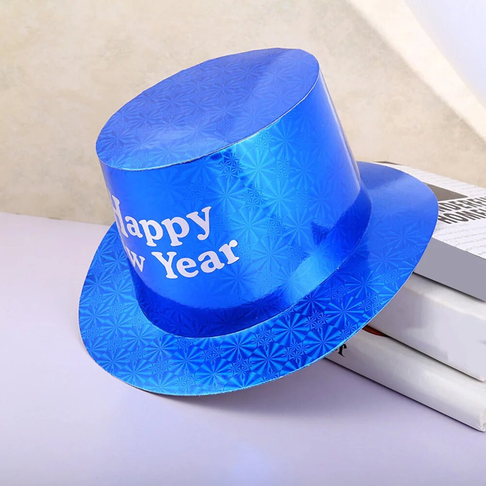 Новогодние бумажные шляпы 6 шт.