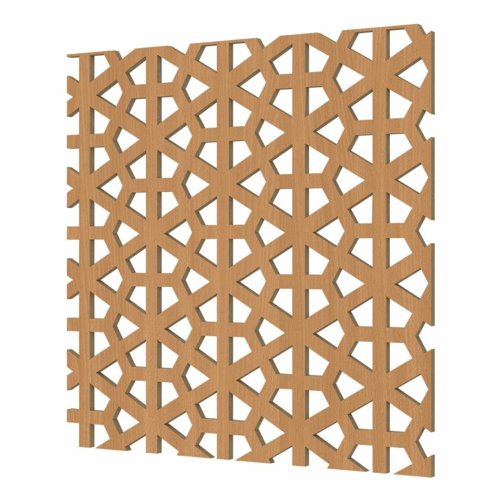 Перфорированная Панель Cosca Кристалл ХДФ Бук В780хШ1400 мм / Коска.