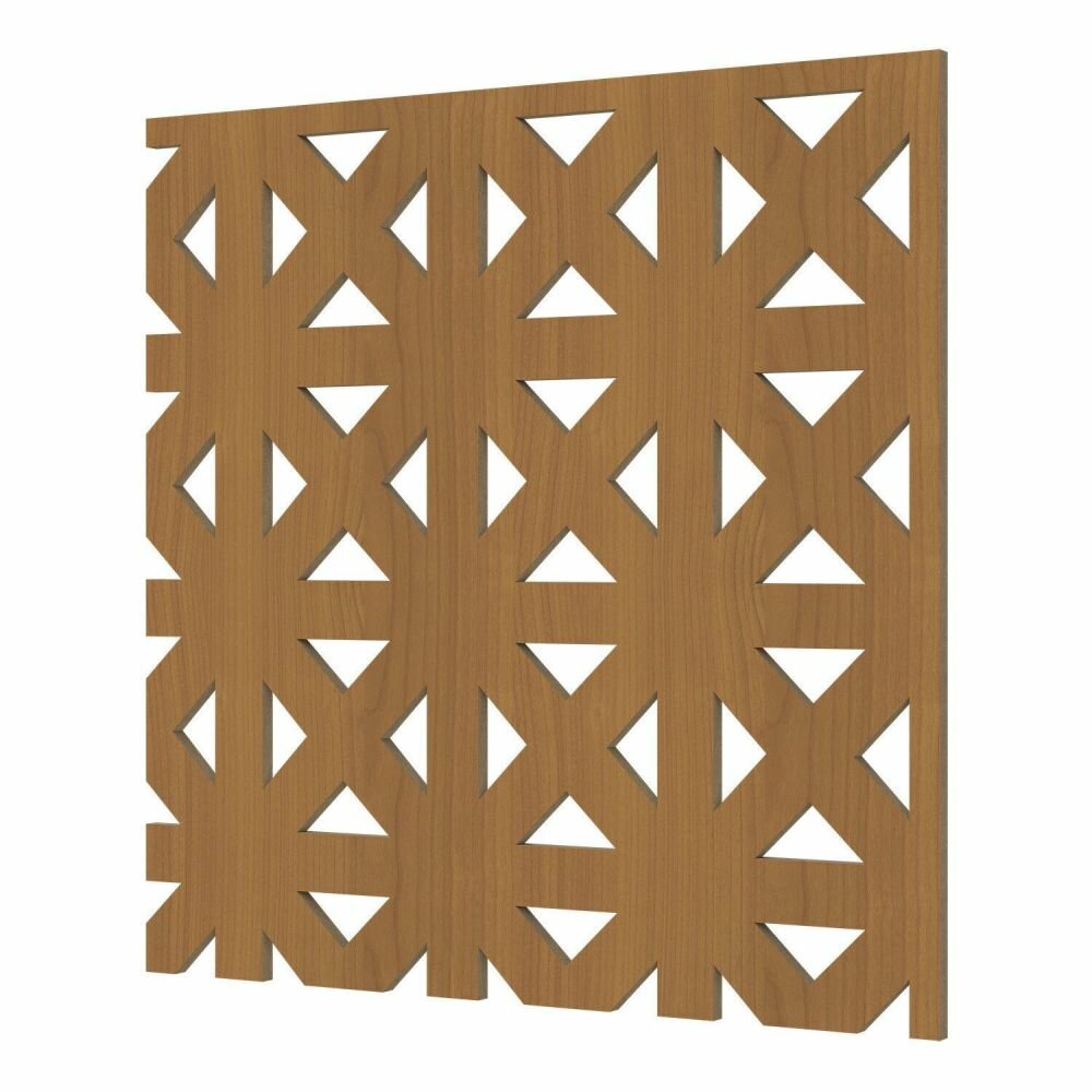 Перфорированная Панель Cosca Эленико ХДФ Ольха Ш600хВ1200 мм / Коска.