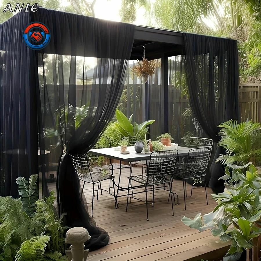 Комплектующие для качелей, набор для установки и защиты с москитной сеткой размером 3 х 10 м универсальные крепежи и аксессуары для дачи и сада