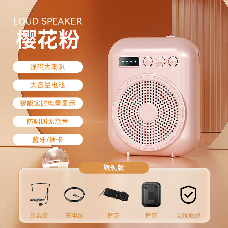 Усилитель Little Bee для учителей, Bluetooth-микрофон, громкоговоритель для учителей, наушники для преподавания, гид-динамик