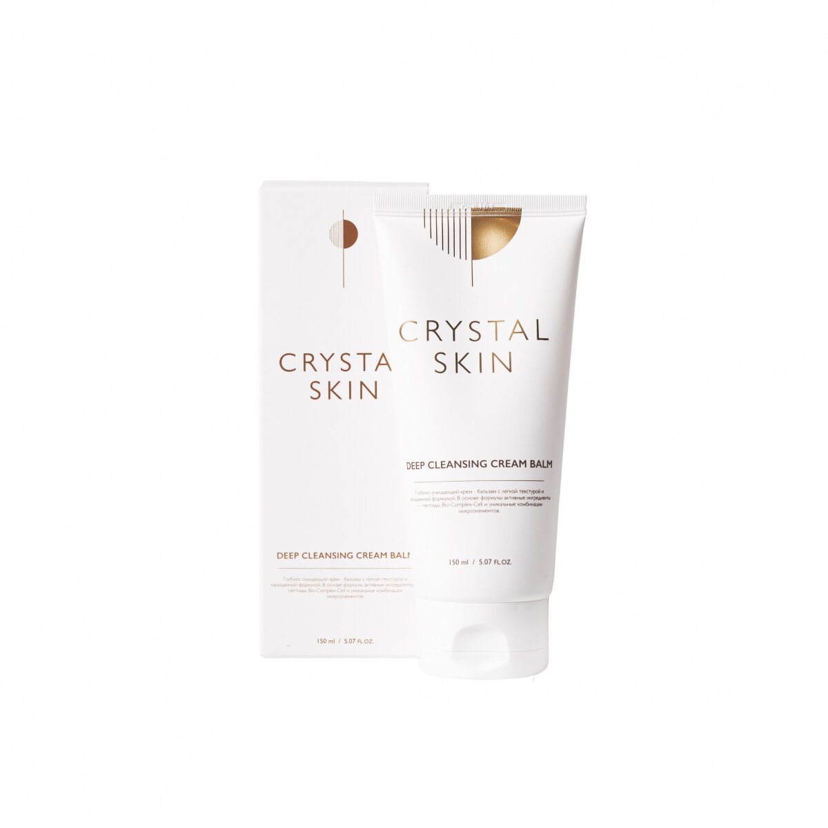 Крем-пенка crystal skin crystal skin deep cleansing cream balm