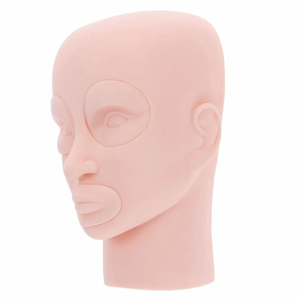 Учебный манекен для косметологических процедур включая татуаж и массаж 22.7x15 см