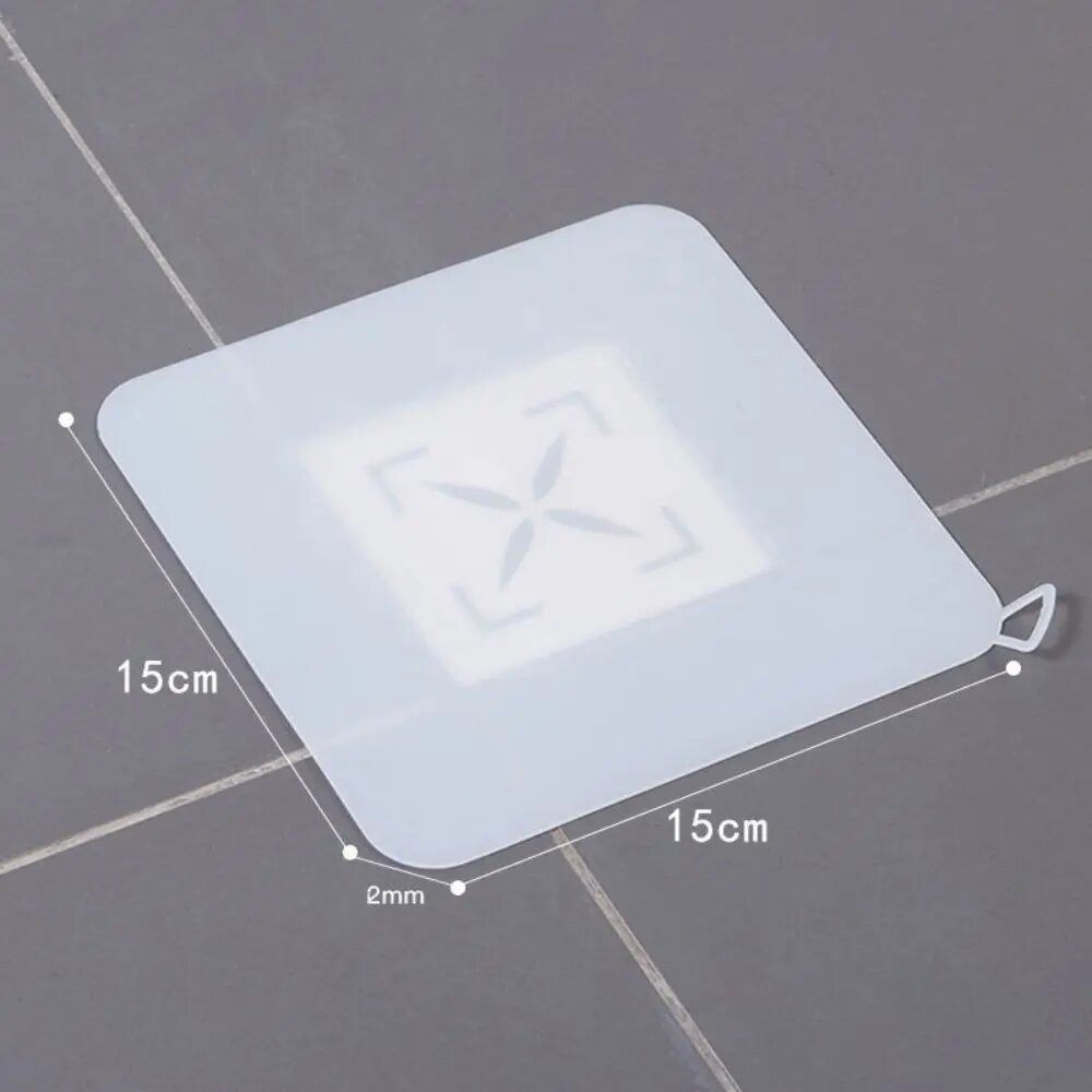 Силиконовый сливной блок для пола transparent-15mm