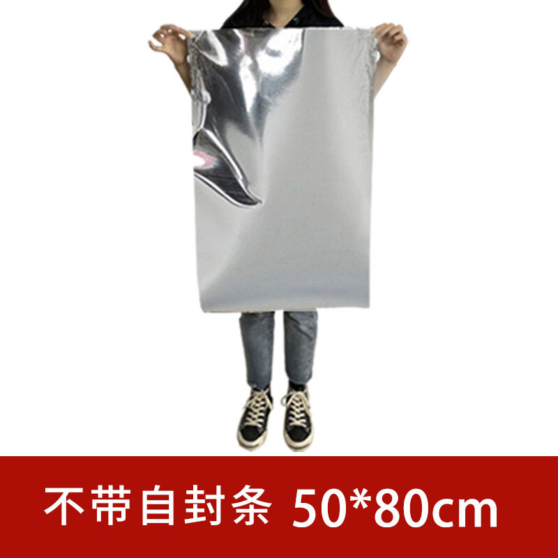 Алюминиевый пакет для хранения риса, упаковочный пакет, большой влагозащитный вакуумный полиэфирный пленочный самозакрывающийся пакет из фольги, защищающий от насекомых, для порционирования