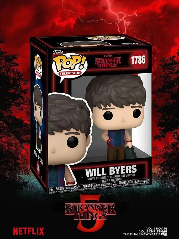 Фигурка Уилл (Will) из сериала Очень странные дела Stranger Things season 5 Will Byers1786