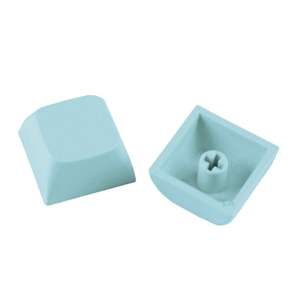 10PCS Толстые PBT XDA2 Кейкапы 1U, Синий