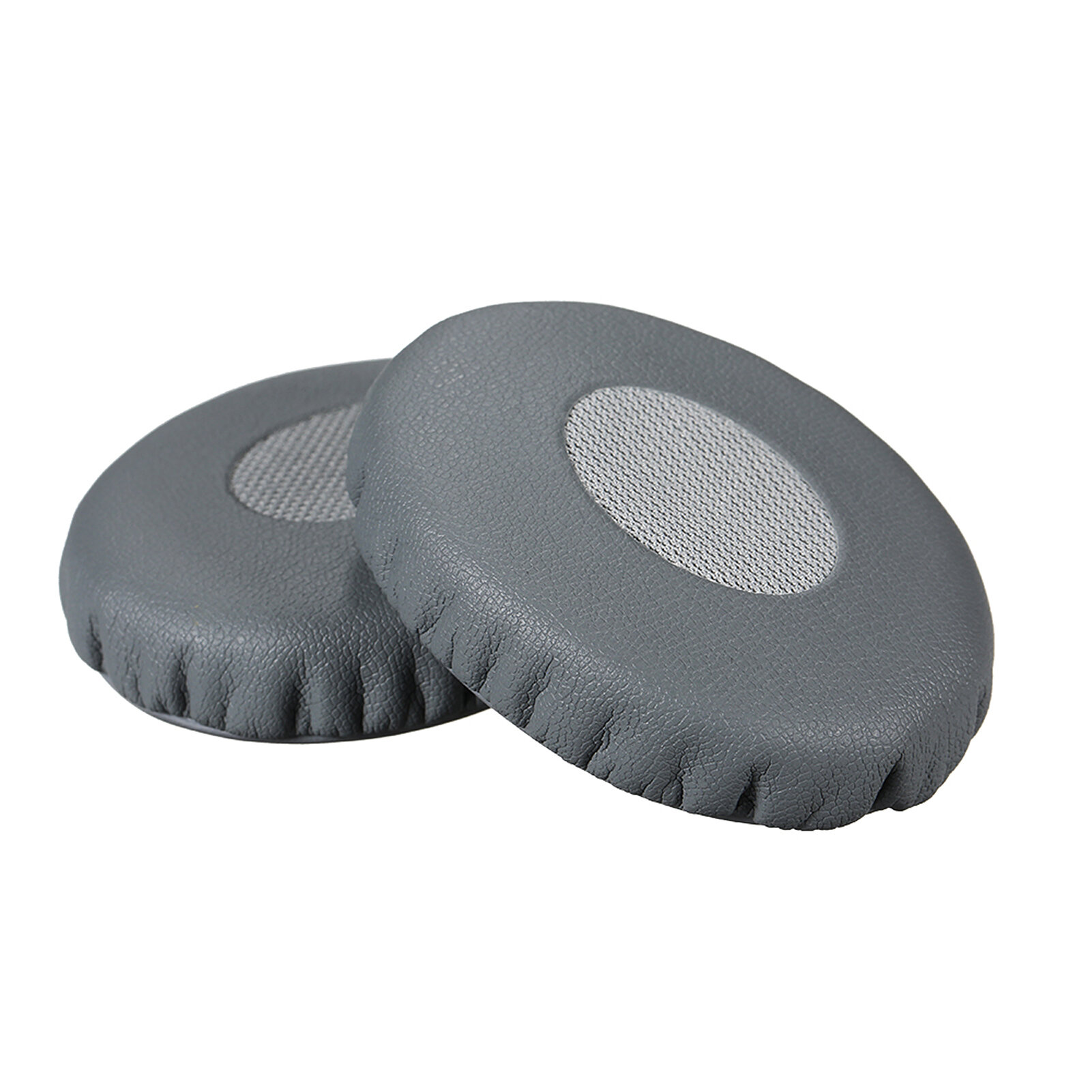 Замена наушниковых подушек Memory Ear Pad из протеиновой кожи для наушников Bose ON EAR OE2 OE2I и Soundtrue, черный, серый, размер 6.8*5.4*1.5 см, вес 11 г, упаковка 14.5*10*1.8 см, вес упаковки 12 г, 1 пара серых подушек