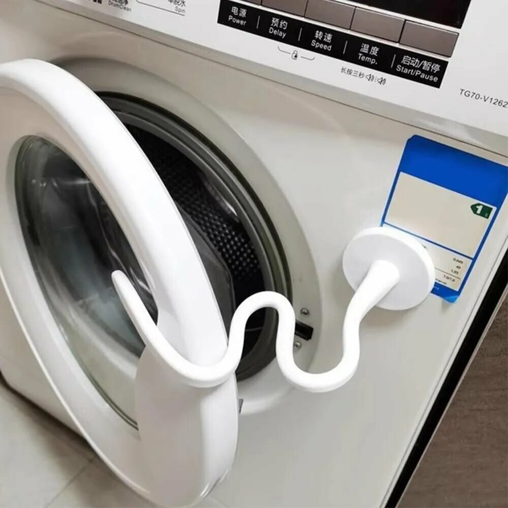Гибкая опора для дверцы шайбы, магнитный держатель для дверцы стиральной машины, универсальный