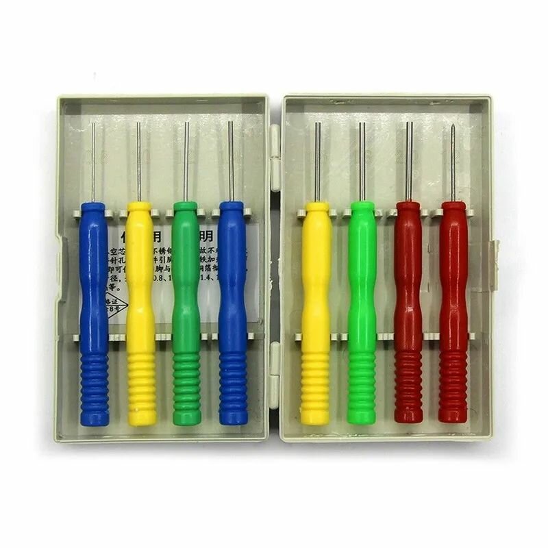 8 шт./набор полые иглы из нержавеющей стали, ручной инструмент для выпайки компонентов