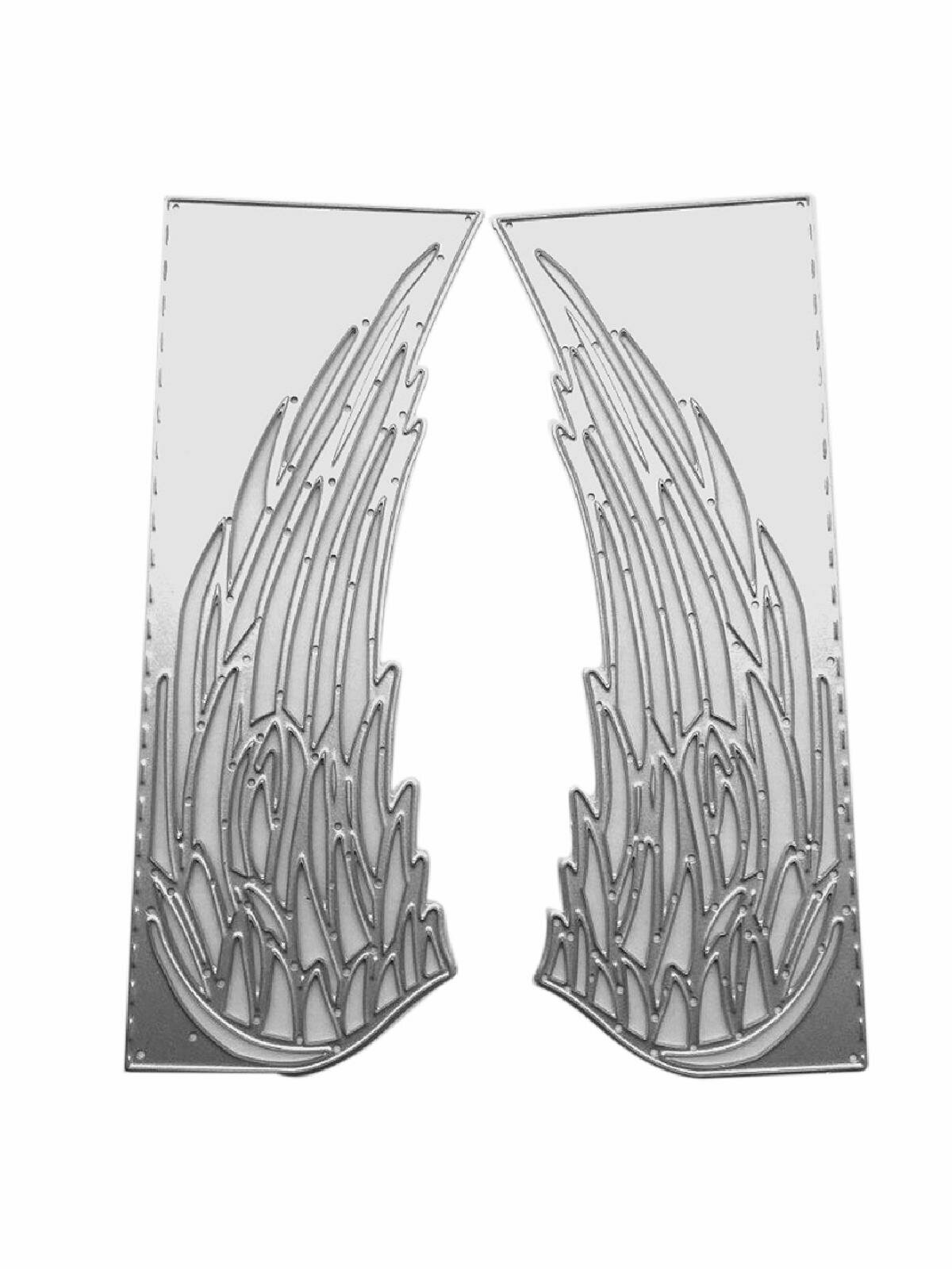 Трафарет для резки металла Крыла, Скрапбукинг, Тиснение бумажных карточек для альбомов своими руками