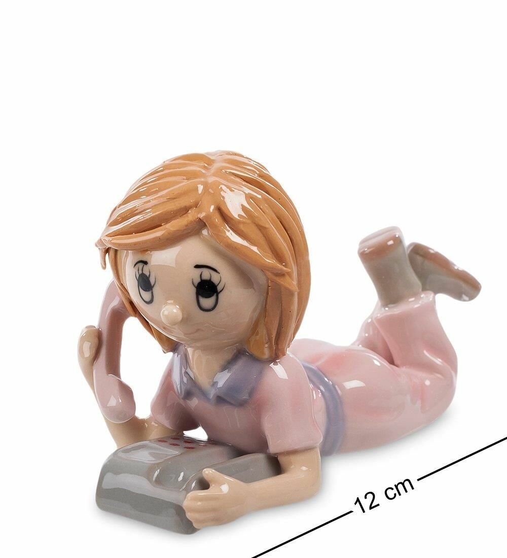 Фигурка настольная Девочка (Pavone) A1806043 Pavone, Керамика, в подарок