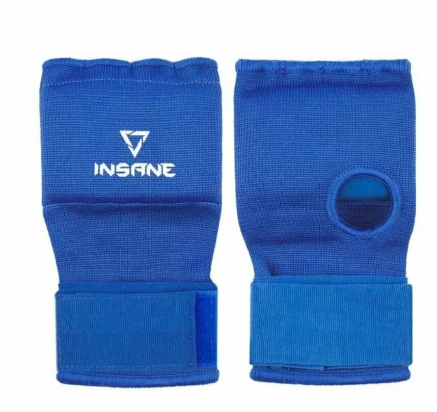 Перчатки внутренние для бокса INSANE DASH IN22-IG100, полиэстер/спандекс, синий (L)