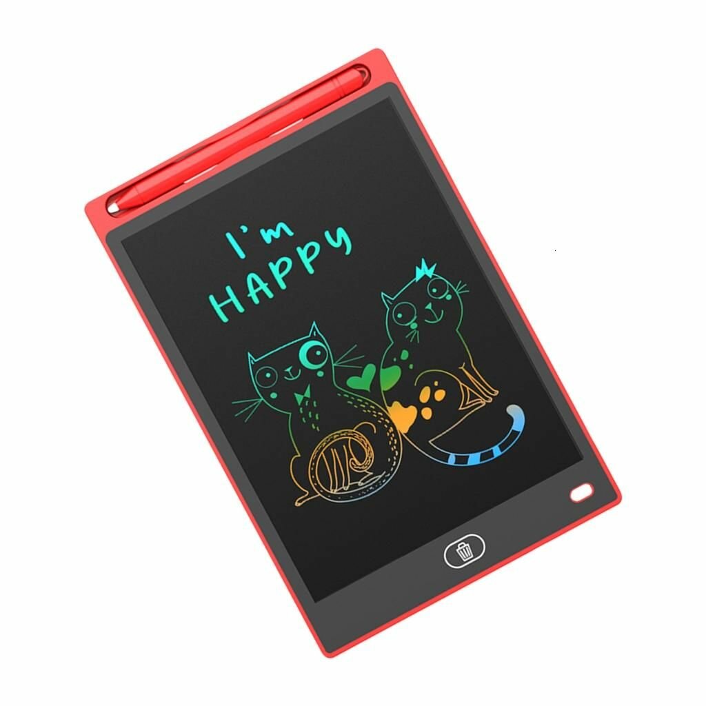 Детская LCD-доска для рисования, красный