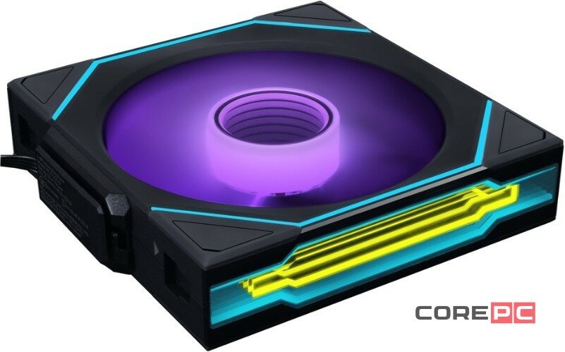 Вентилятор для корпуса Lian Li UNI FAN SL-INF WIRELESS 120 Reverse Blade 12RSLIN1W1B ARGB Black (G99.12RSLIN1W1B. R0)