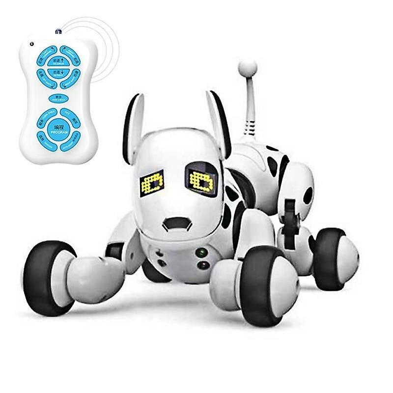 Дистанционное управление Smart Smart Robot Dog, программируемый беспроводный 2.4G (белый)