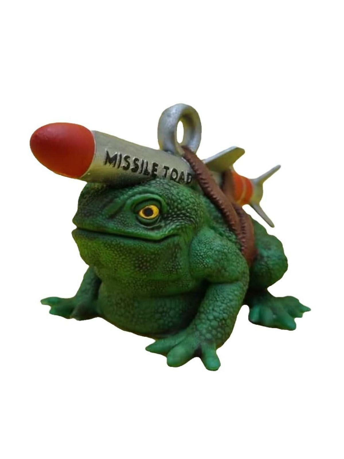 Подвеска в виде Ракетной Жабы из смолы