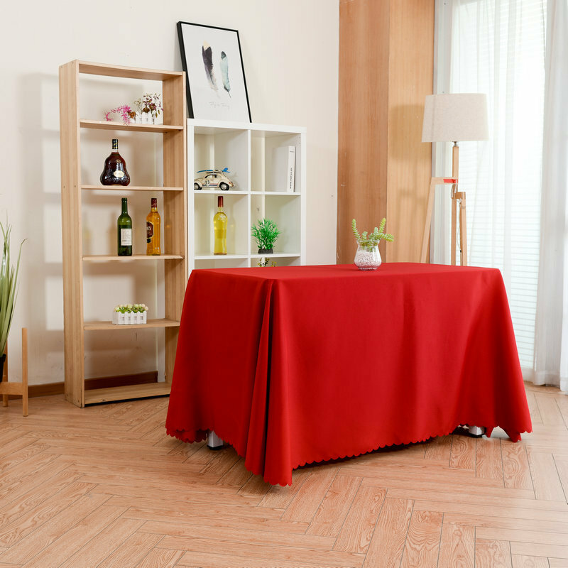 Скатерть для отеля однотонная простая Zhuwen рекламная скатерть IBM прямоугольная скатерть банкетная конференц-стол юбка