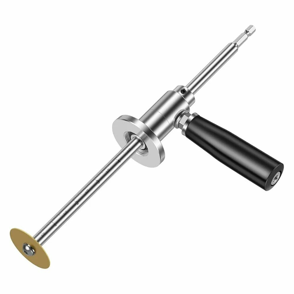 Резак для внутренней резки ПВХ-труб, алмазный режущий диск и ручка, подходит для труб диаметром от 1,5 до 8 дюймов, регулируемая глубина 7 д