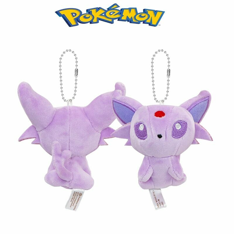 Брелок Pokemon Sylveon, плюшевая игрушка, мини Eevee Espeon, периферия, аниме ACG, товары, милый Vaporeon, Рождественская игрушка ACG, фигурка, украшение