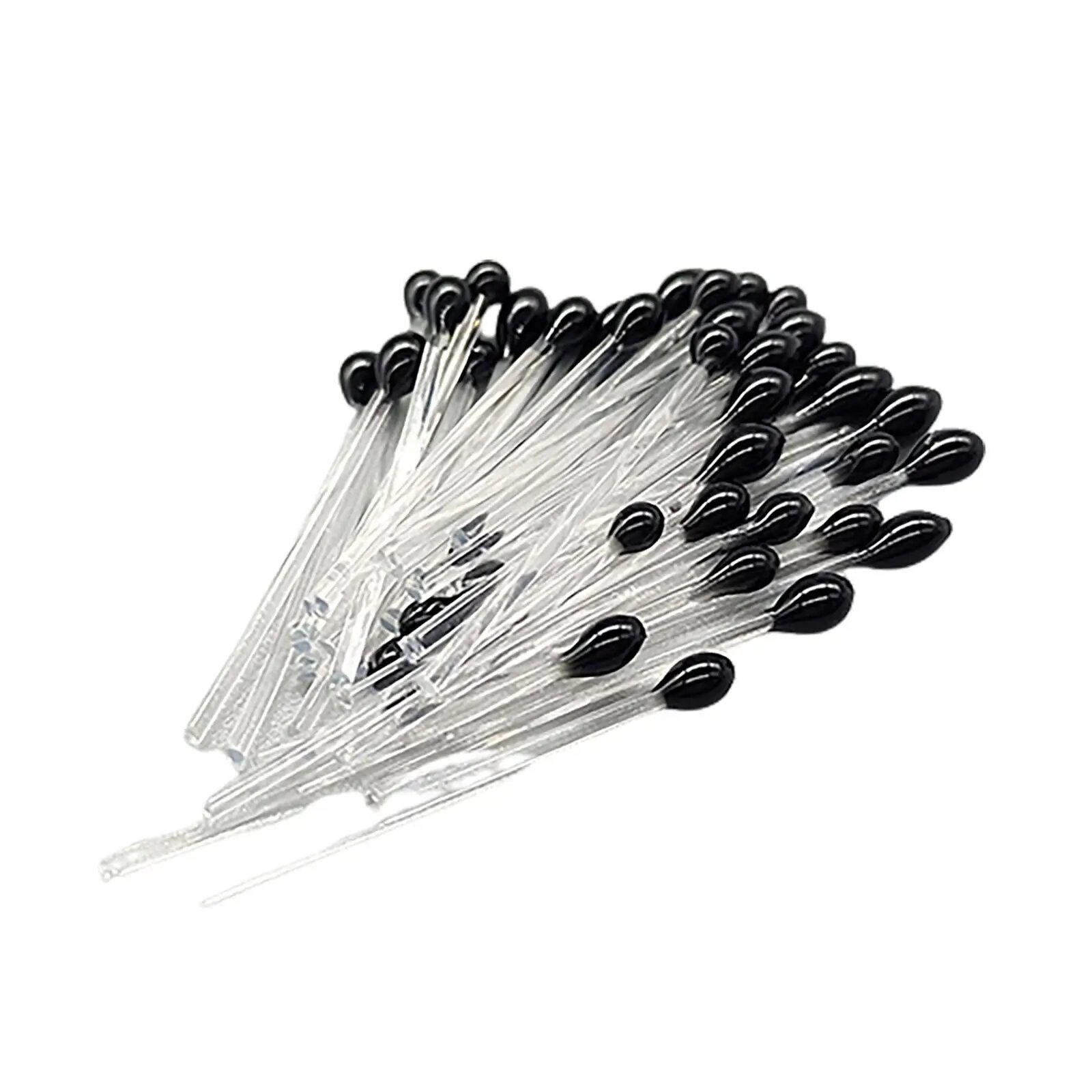 MagiDeal Завязки для глаз крабов и креветок 50 шт Черный, черный