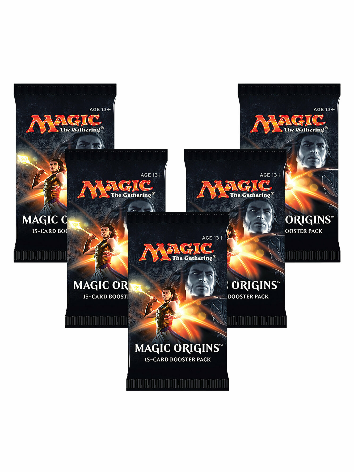 Magic The Gathering: 5 бустеров MTG издания Magic Origins на английском