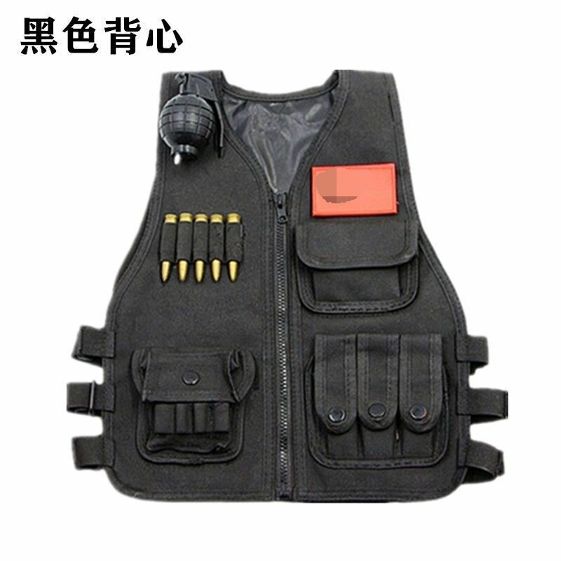 2026 Новейший детский жилет, шлем спецназа, пуленепробиваемый жилет уровня 3A, комплект оборудования, камуфляжный жилет для детского сада и летнего лагеря