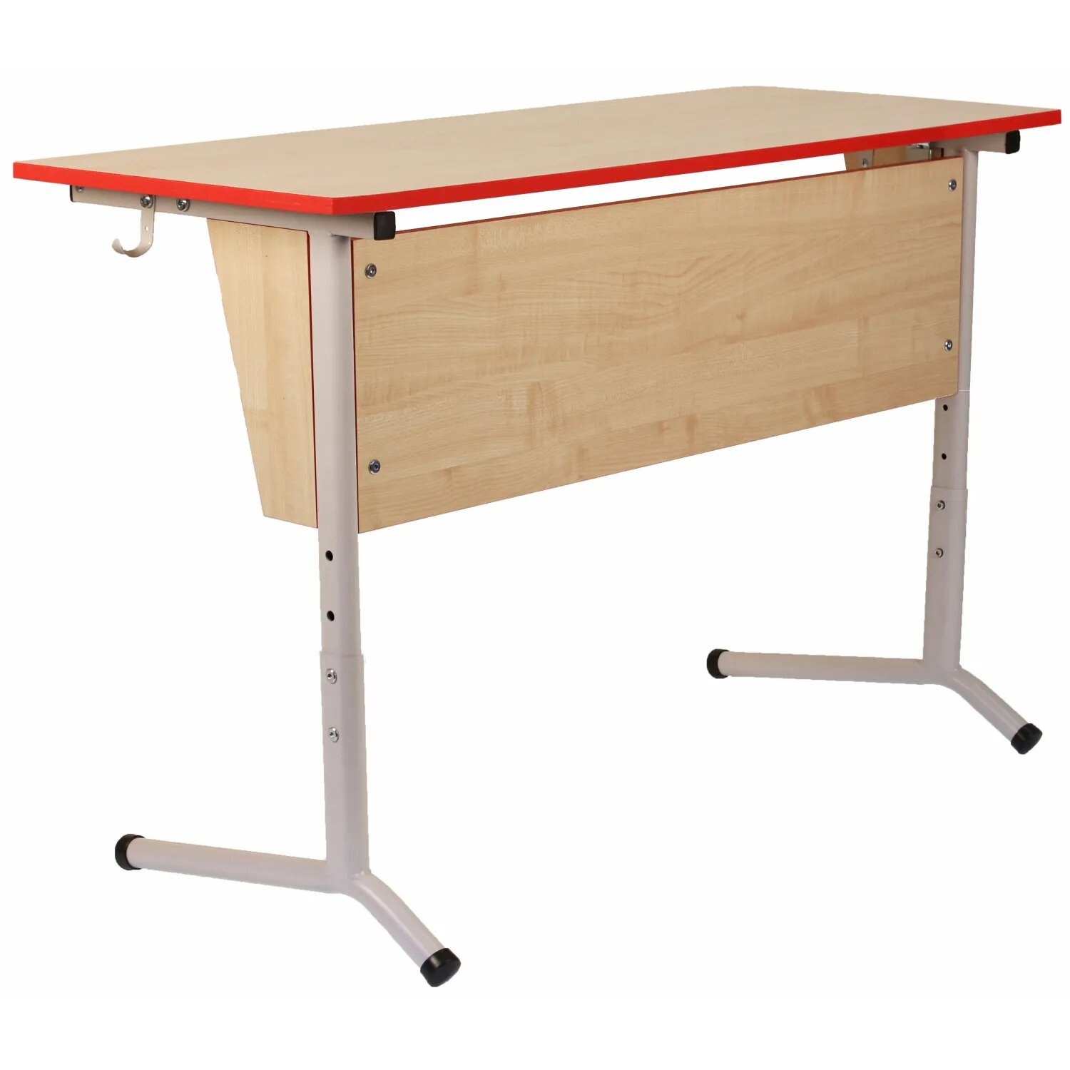 Парта KO_Стол 2м СУ-5Р ПВХ 211 4-6гр. р. бук/серый