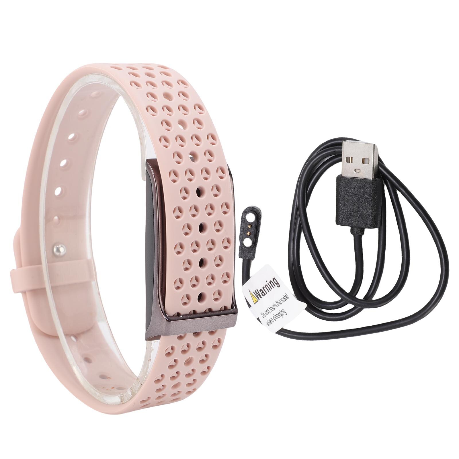 Умный браслет, 127 спортивных режимов, водонепроницаемый фитнес-трекер для здоровья, браслет для тренировок, отслеживание сна, розовый