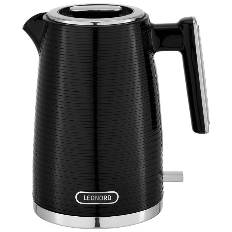 Чайник электрический 1.7Л 1850-2200ВТ диск пластик контроллер STRIX съемн фильтр LEONORD