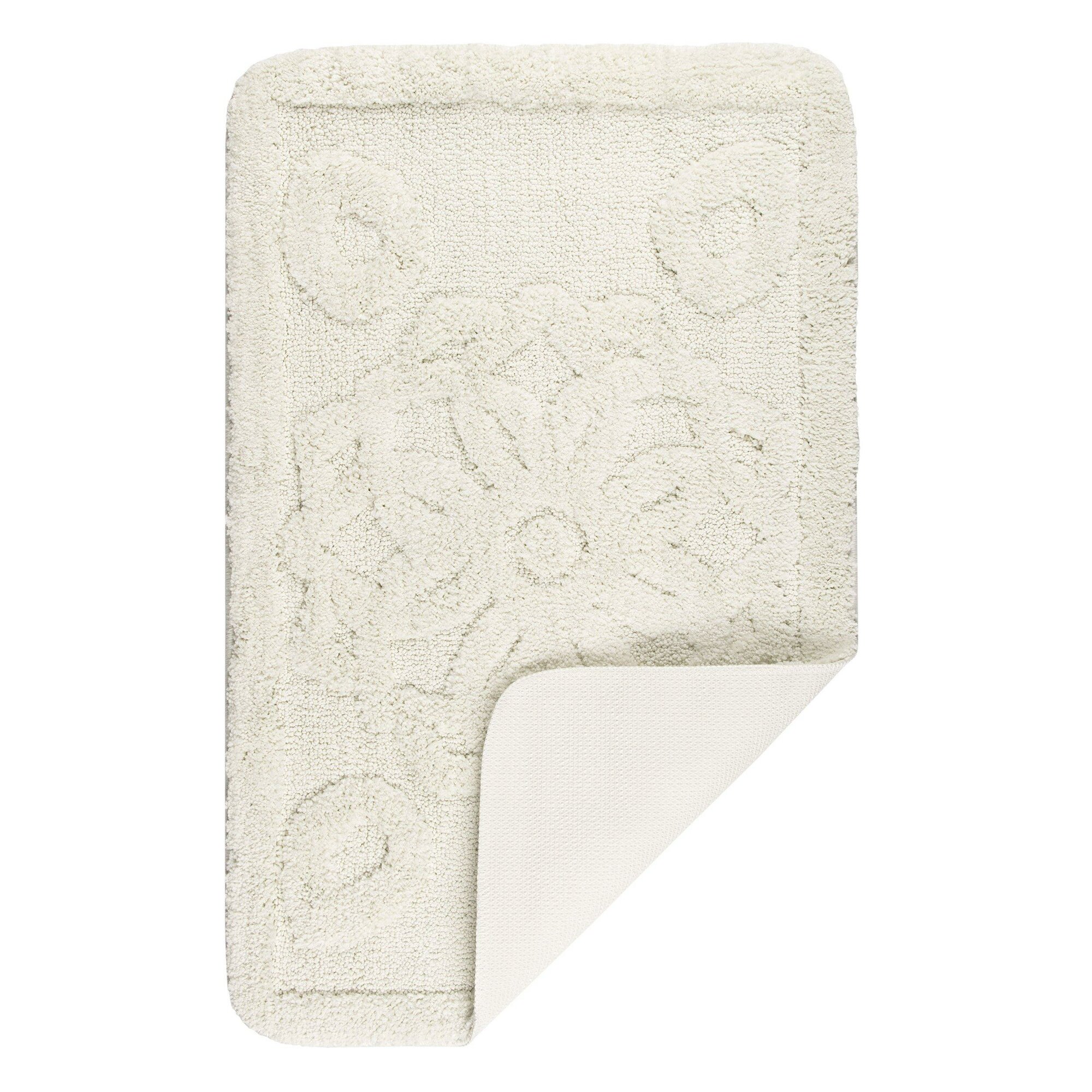 Коврик из микрофибры Фрейр айвори 50*80см