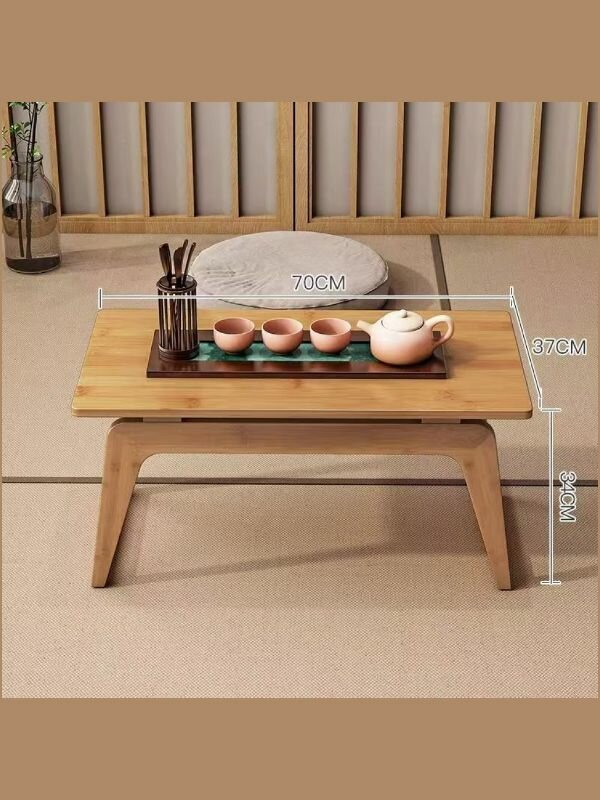 Деревянный Азиатский Японский/Китайский Низкий чайный столик